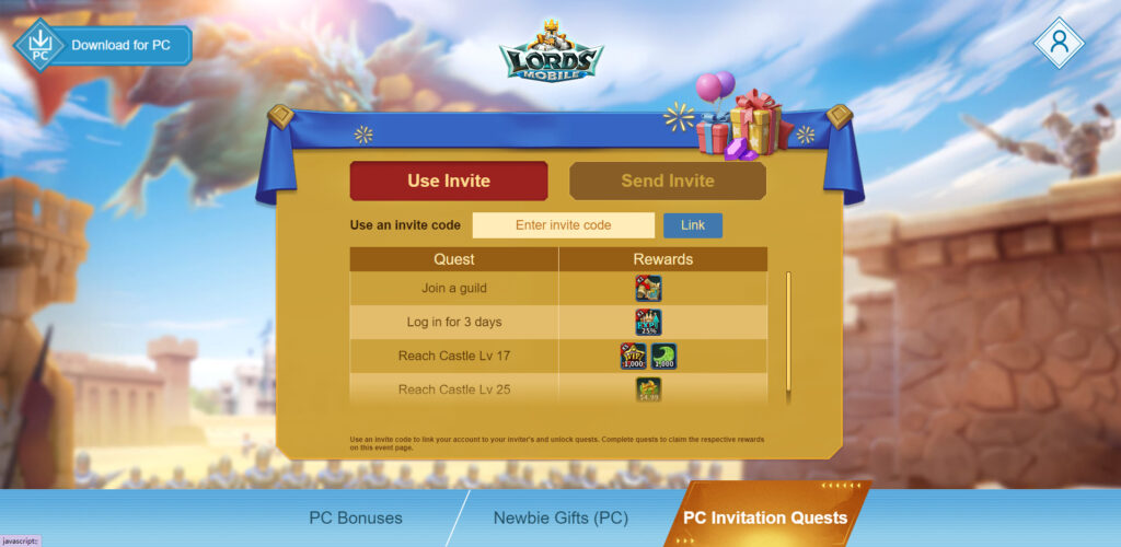 IGG Has Launched a Standalone PC Version of Lords Mobile with a Host of ...