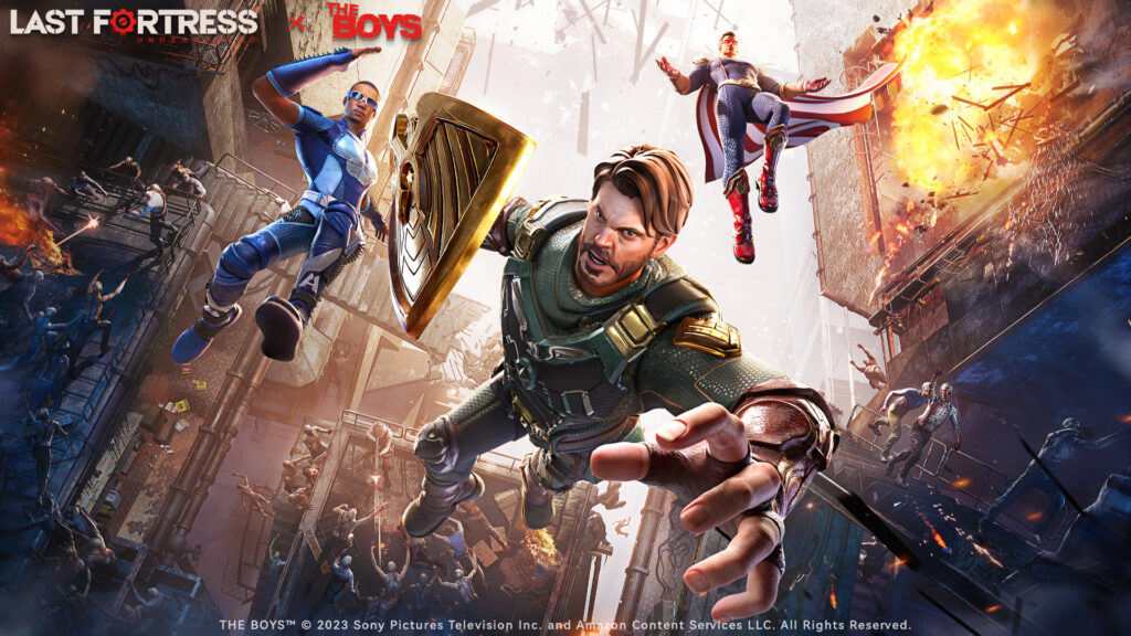 The Boys’ Homelander, Soldier Boy, and A-Train in the New Last Fortress ...