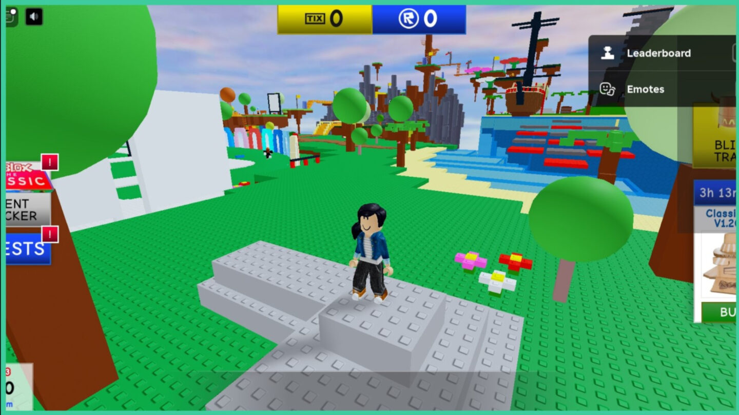 Roblox The Classic All Tix Locations – Gamezebo