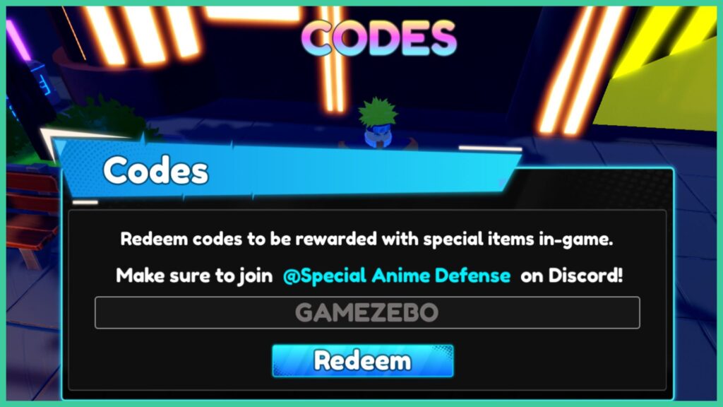 Special Anime Defense Codes – Free Gems – Gamezebo