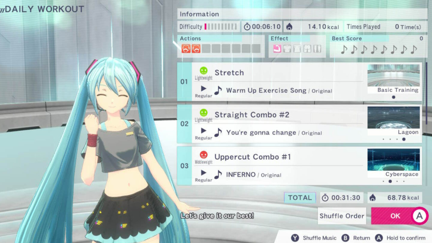 Fitness Boxing Hatsune Miku [Switch] Review – The New Way To Exercise ...