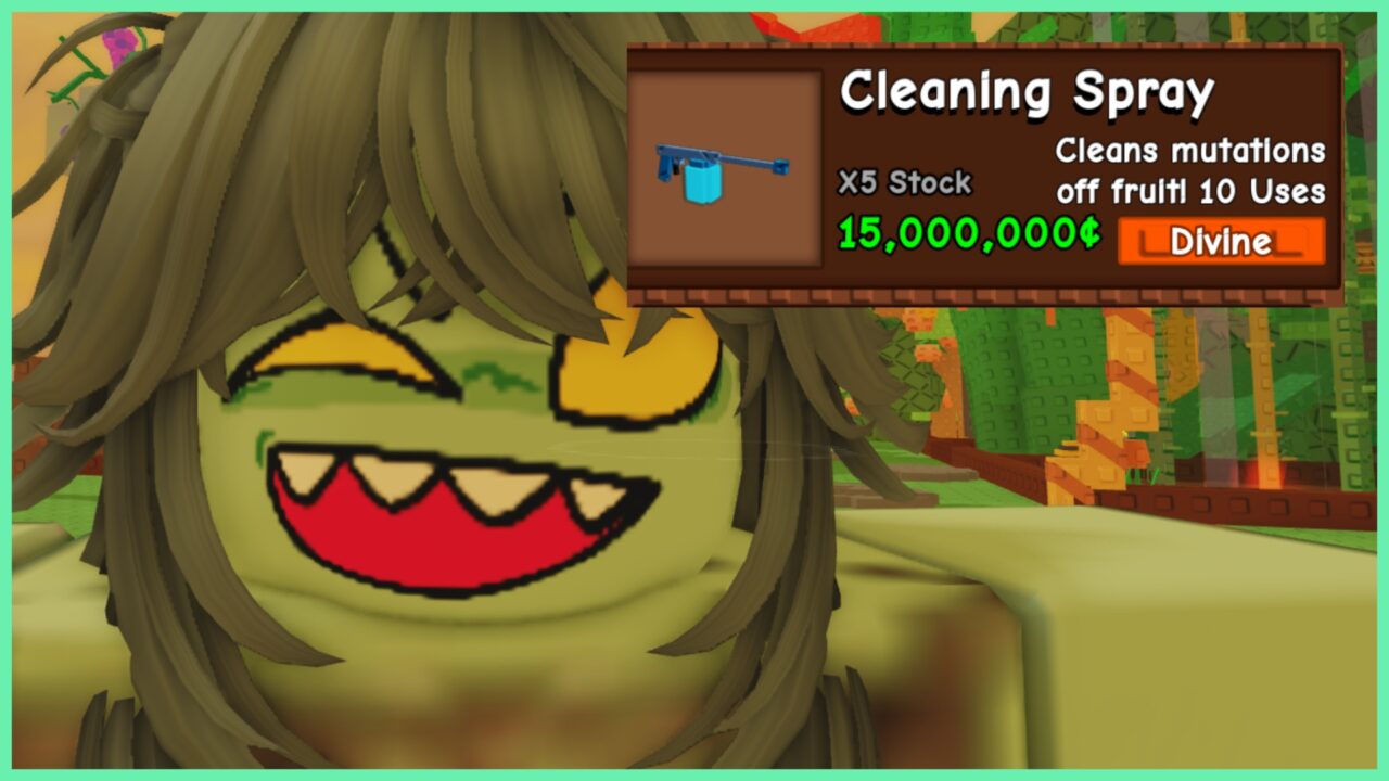 What’s The Point of The Cleaning Spray in Grow a Garden? – Gamezebo