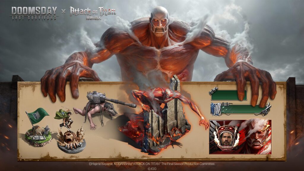 Truly Epic Doomsday: Last Survivors x Attack on Titan Collab Launched ...