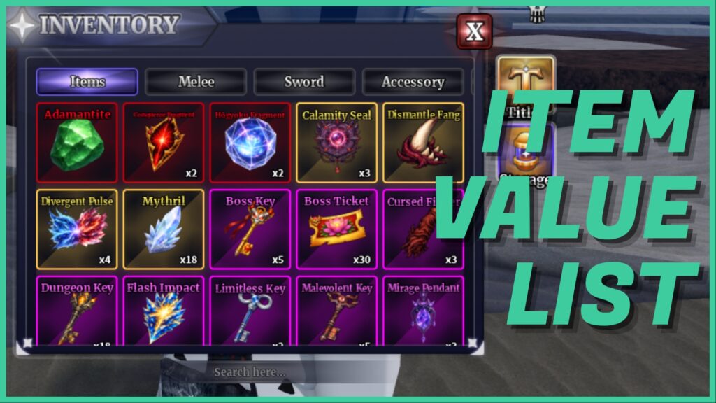 [HUGE UPD] Sailor Piece Item Value List – A Trading Masterlist Guide ...