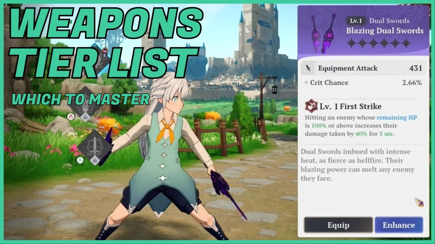 [Official Release] The Seven Deadly Sins: Origin Weapons Tier List ...