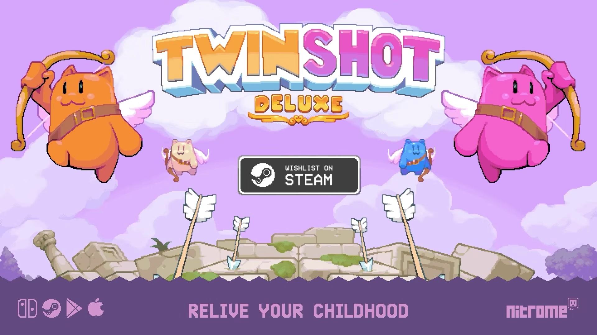 Twin Shot Deluxe Is a Nitrome Classic Out Now on Steam – Gamezebo