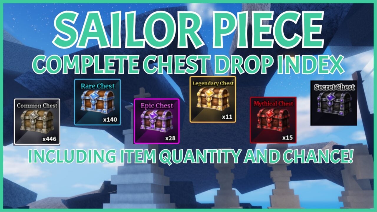 Sailor Piece Chest Drop Index – All Possible Items, Chance and Quantity ...