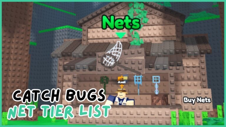 Catch Bugs Net Tier List – Best Nets – Gamezebo
