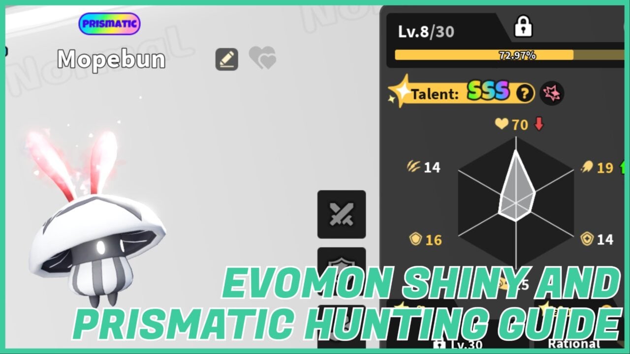 [Roblox] Evomon Shiny Hunting Guide – Including Prismatic and Pris ...