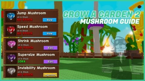 Grow a Garden 2 Mushrooms Guide – Understanding What They Do! – Gamezebo